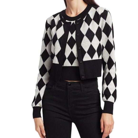Victor Glemaud | Sweaters | Nwt Victor Glemaud Diamond Merino Wool ...